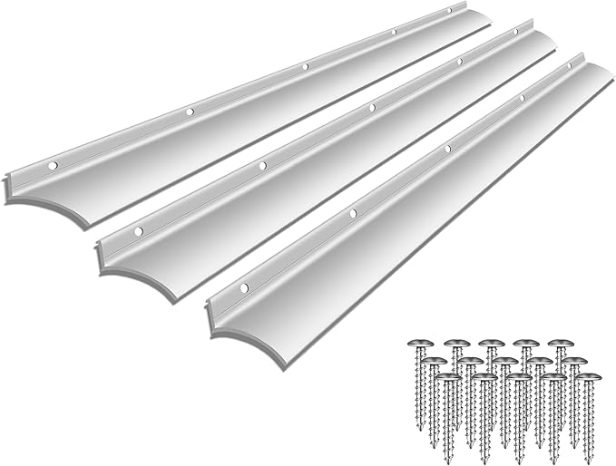 Amazon.com : 40 Inch Anodized Aluminum Door Drip Cap, 2 Pcs Rain Drip ...