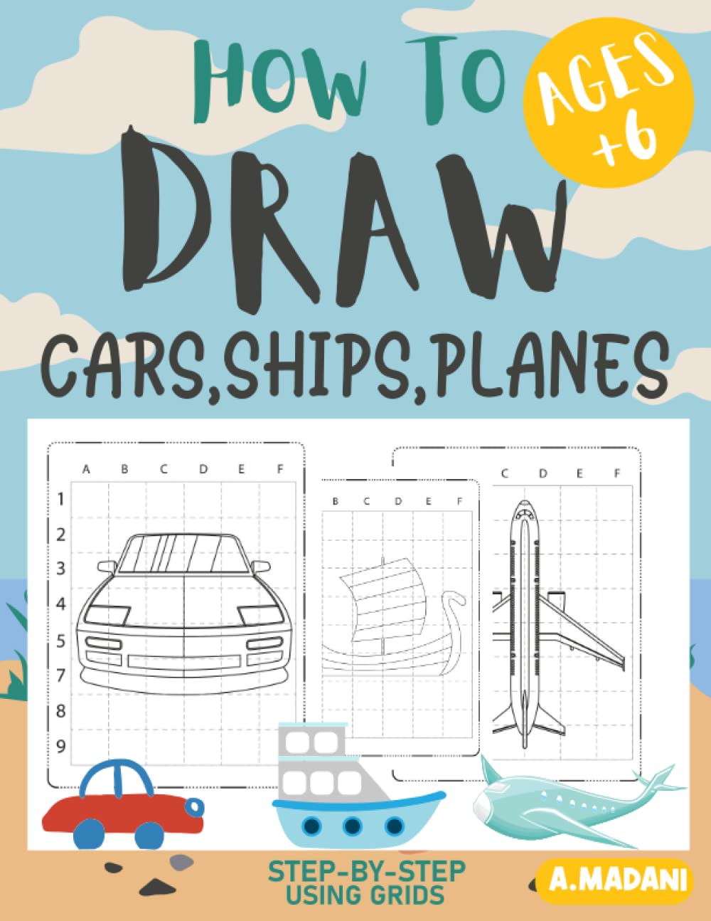 How To Draw Cars Ships Planes For Kids And Adults | Desertcart INDIA