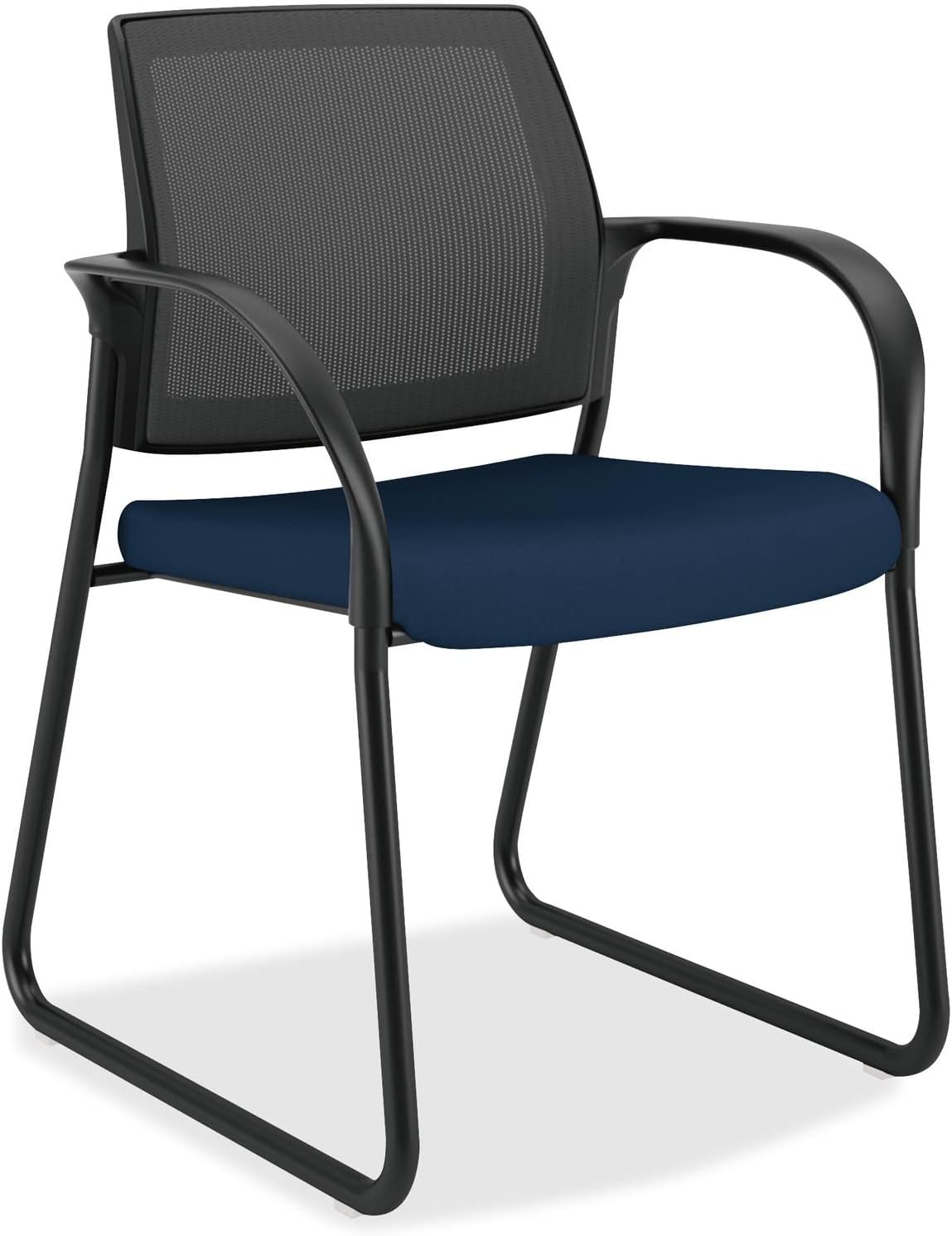 Amazon.com : HON The Company Ignition Mesh Back Sled Base Guest Chair ...