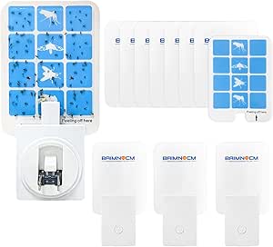 Amazon.com : Blue Light Bug Catcher Indoor Plug in, Gnat Traps for ...