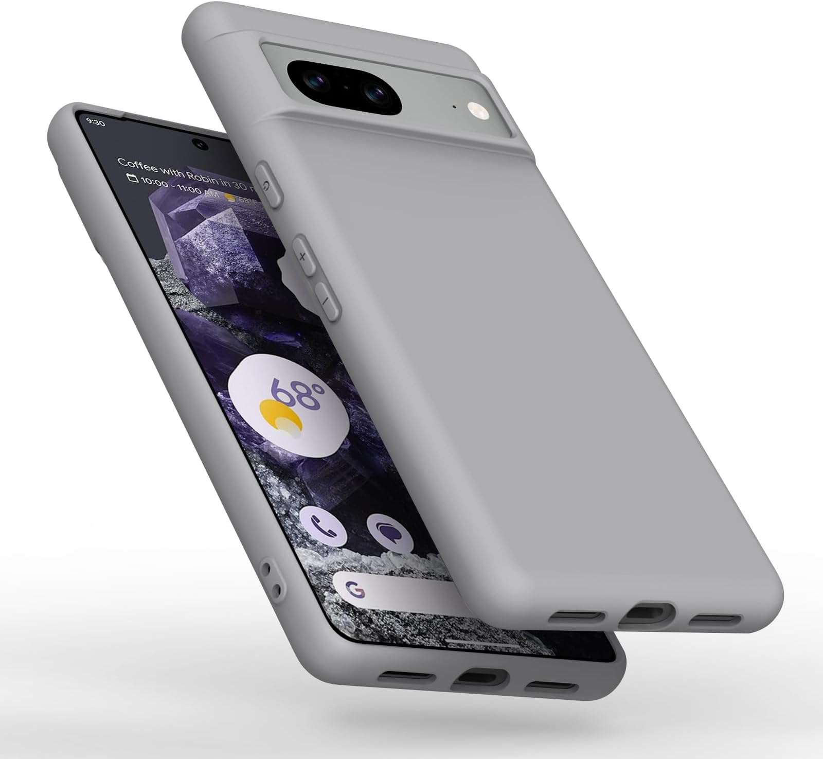 Tobfit Back Cover Case Compatible with Google Pixel 8, Case Cover ...