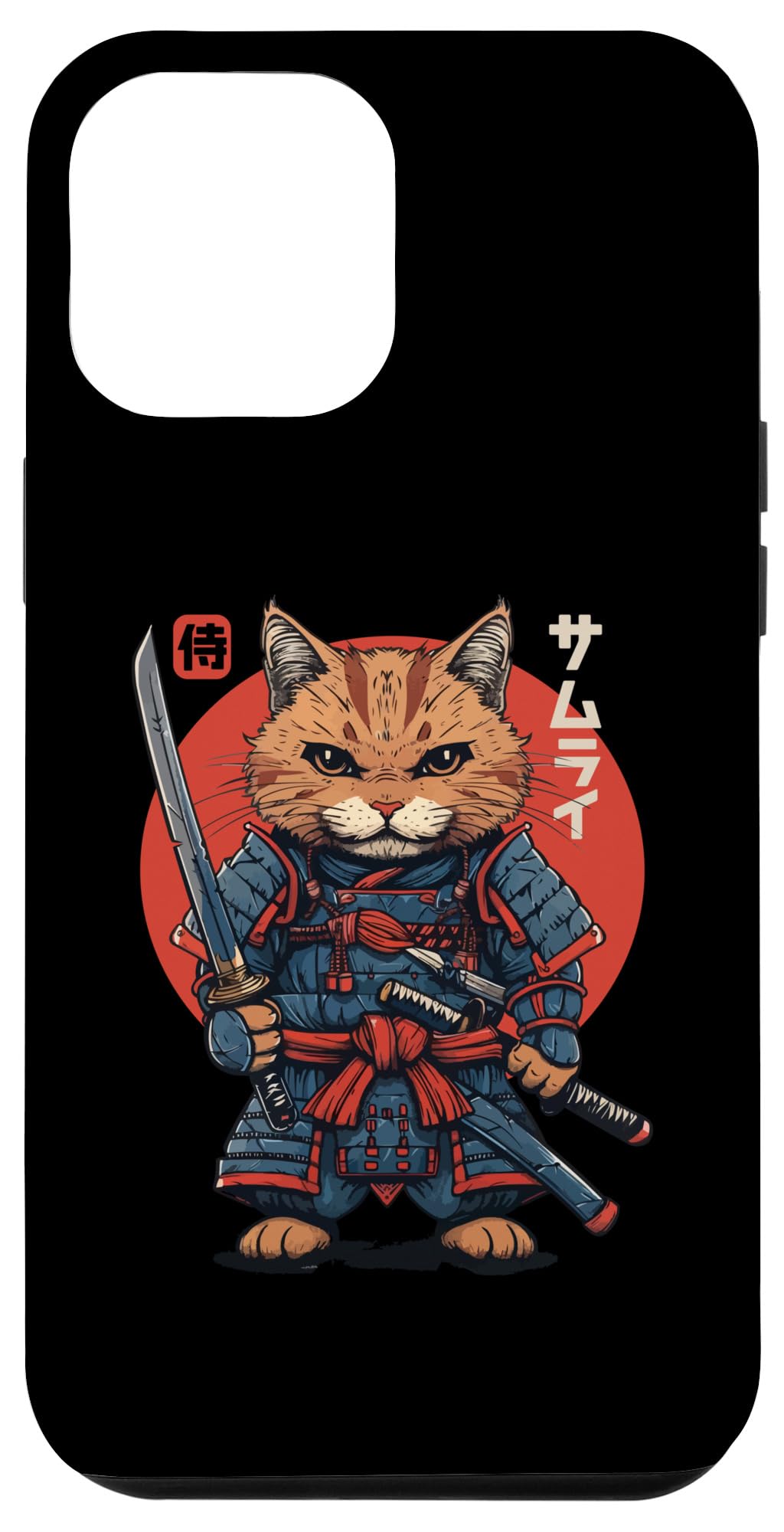 iPhone 13 Pro Max Japanese Samurai Cat Warrior Ukiyo Kitty Sensei ...