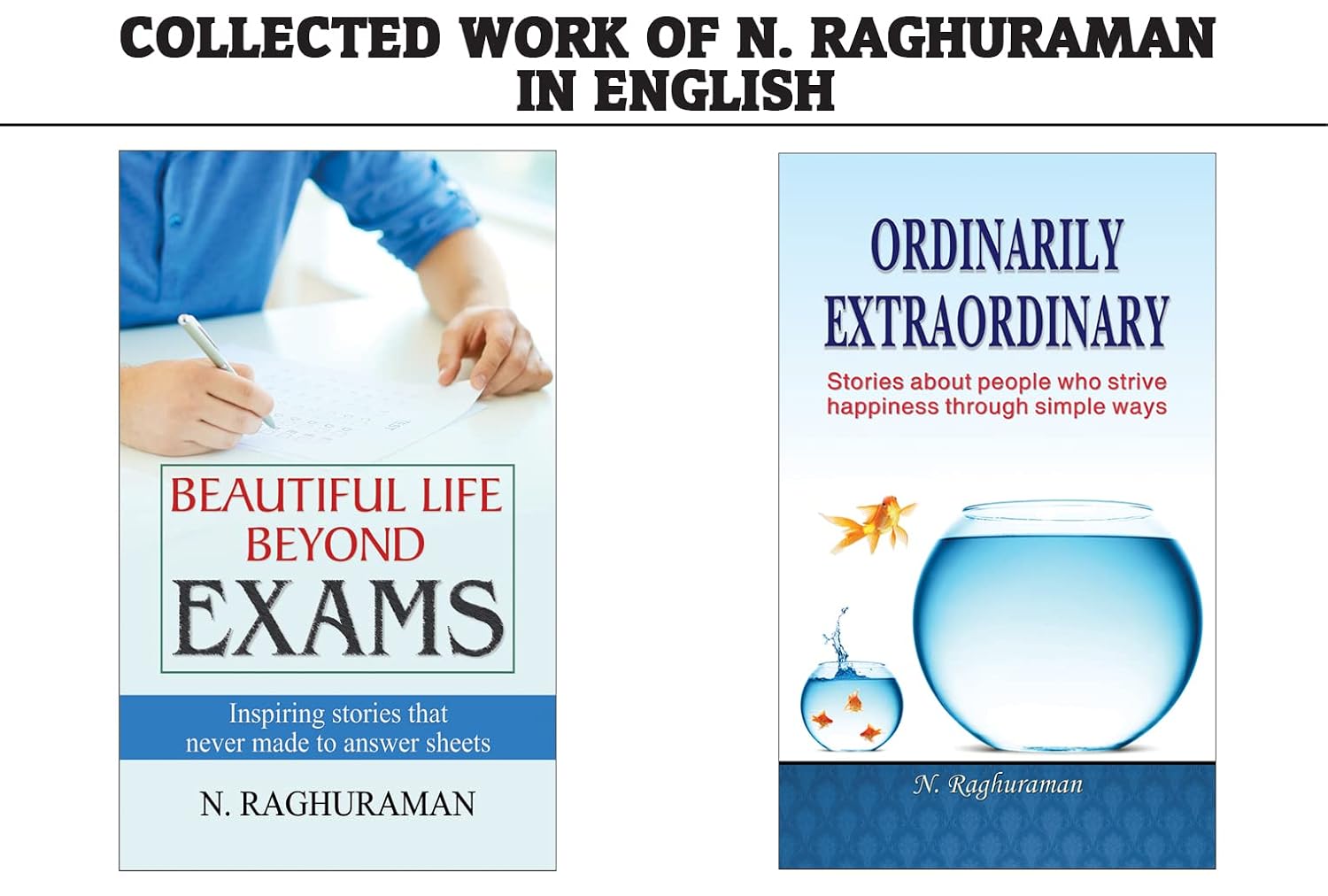 Amazon.com: Collected Work of N. Raghuraman in English : BEAUTIFUL LIFE ...