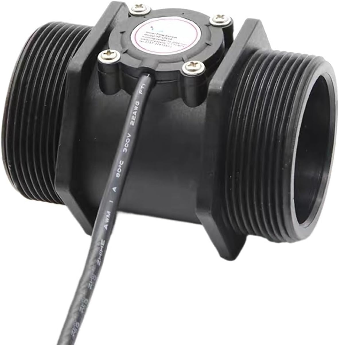 Heavy-Duty Water flowmeter 3.5-24Vdc G2 YF-DN50 Plastic Water Meter ...