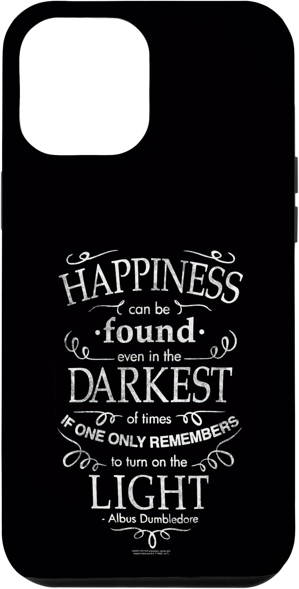 Amazon.com: iPhone 15 Pro Max Harry Potter Happiness Quote Case : Cell ...