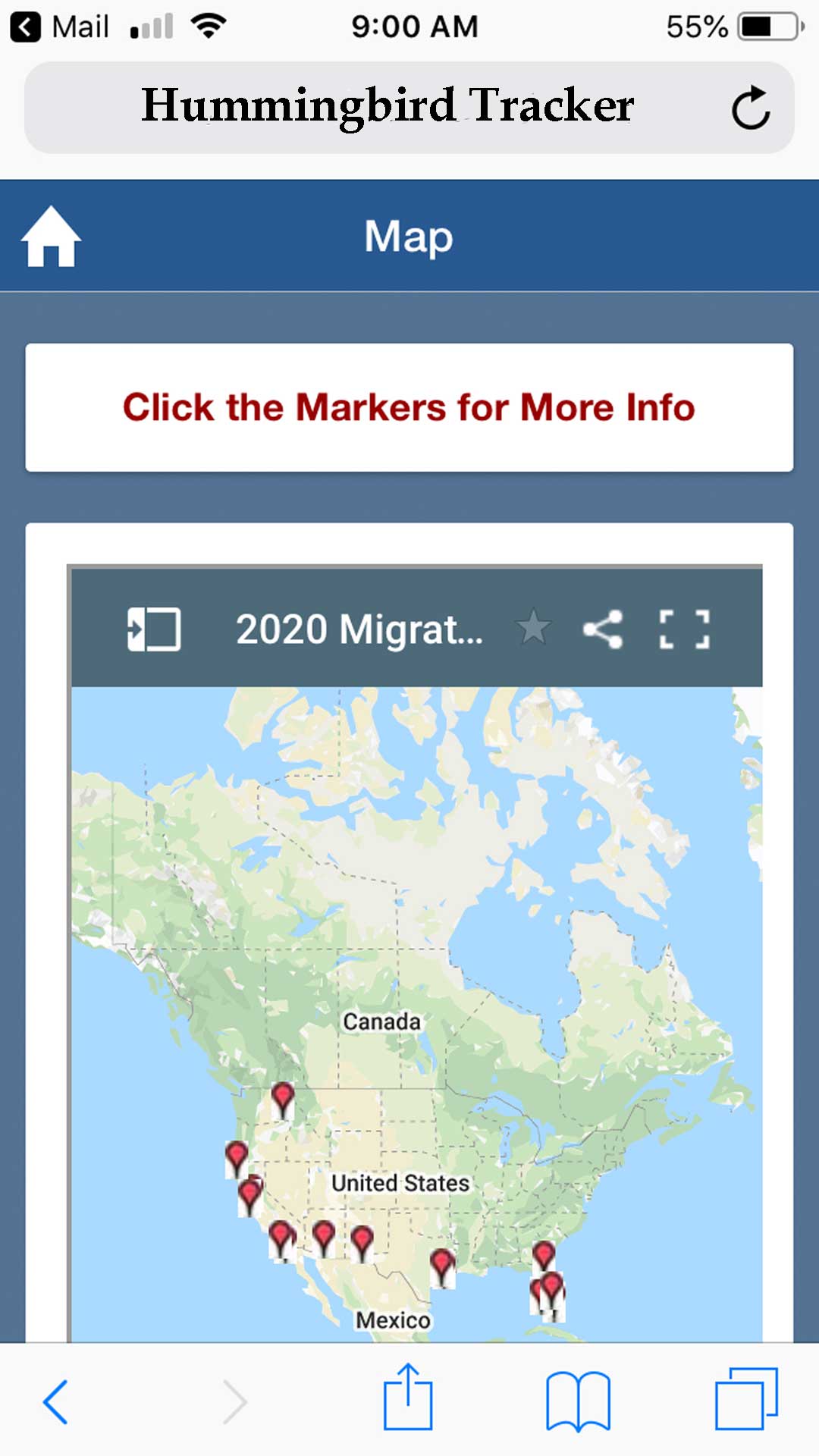 Hummingbird Tracker - App on Amazon Appstore