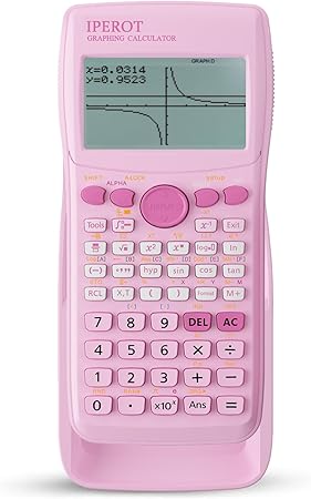 Amazon.com : Scientific Calculators with Graphing Calculator, IPEROT Pink Scientific Calculators ...