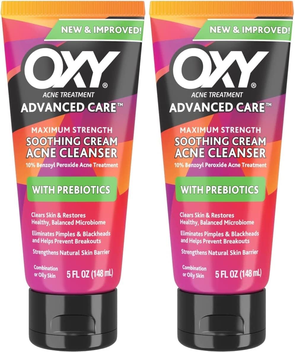 Amazon.com: Oxy Acne Medication Face Wash - Maximum Action with Maximum ...
