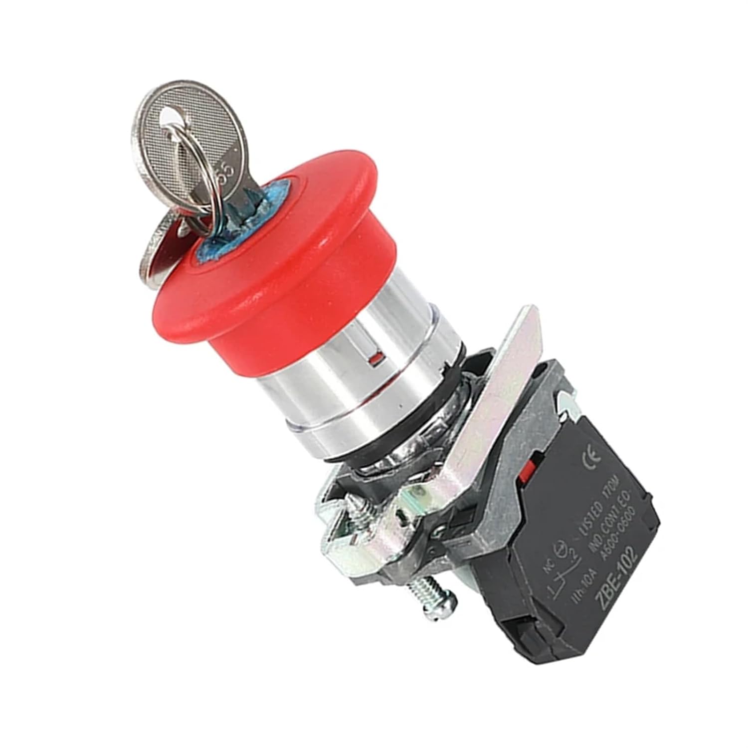 EKINS Key Reset Key Emergency Stop Button Button XB4-BS142 Mushroom ...