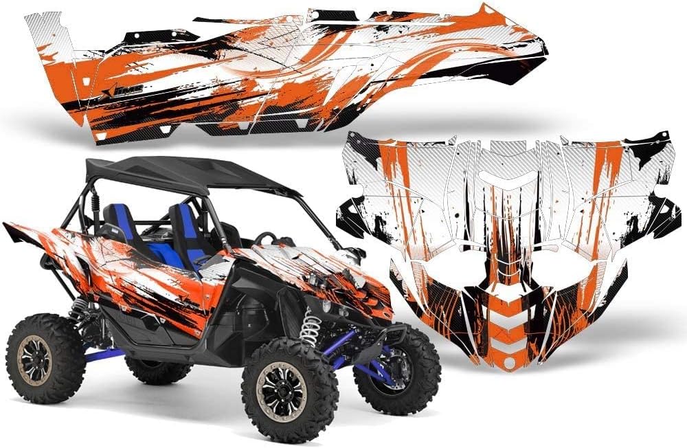 Amazon.com: AMR Racing UTV Graphics kit Sticker Decal Compatible with ...