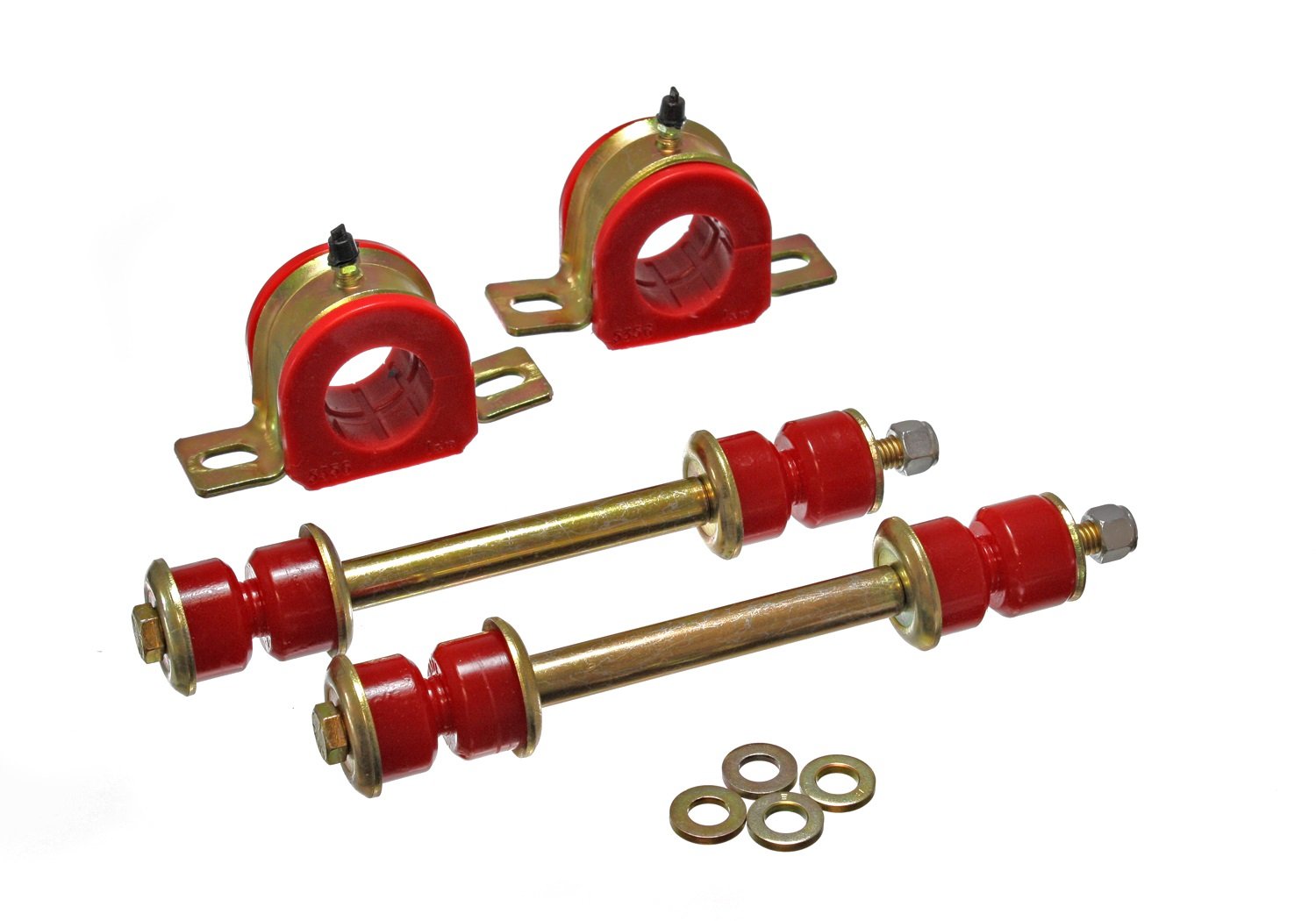 Energy Suspension 3.5213R 36mm Sway Bar Bushing and End Link Set, red ...