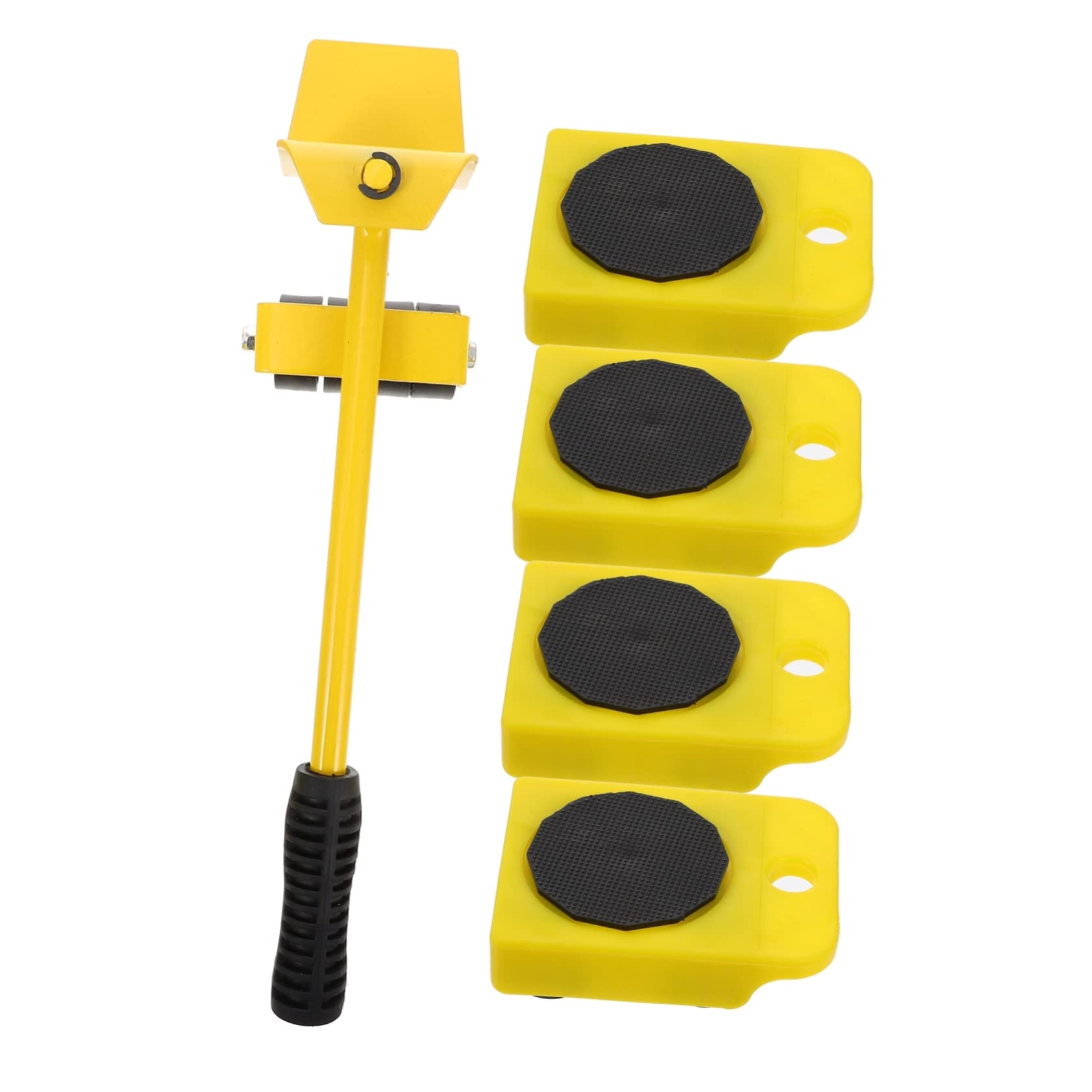 Amazon.co.jp: NUOLUX 5個 ツールの移動 アプライアンスリフト ジャッキリフト ホームツール 重い スイート シフター 設定 道具 鉄 : DIY・工具・ガーデン