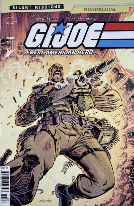 Amazon.com: G.I. Joe: A Real American Hero-Roadblock #1A VF/NM ; Image ...