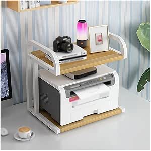 Amazon.com: Printer Stand Desktop Printer Stand, Metal Side Frame 2 ...