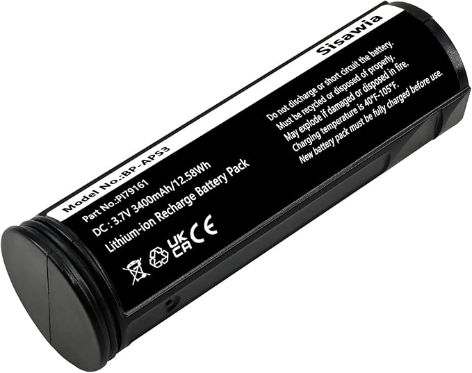 Amazon.com: Sisawia Replacement Battery for Pulsar APS 3,PL79161,Pulsar ...