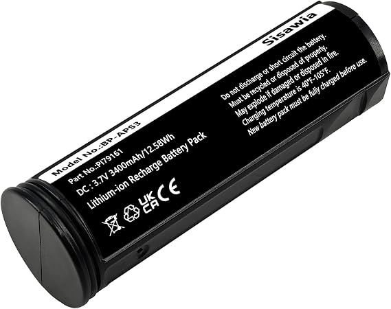 Amazon.com: Sisawia Replacement Battery for Pulsar APS 3,PL79161,Pulsar ...