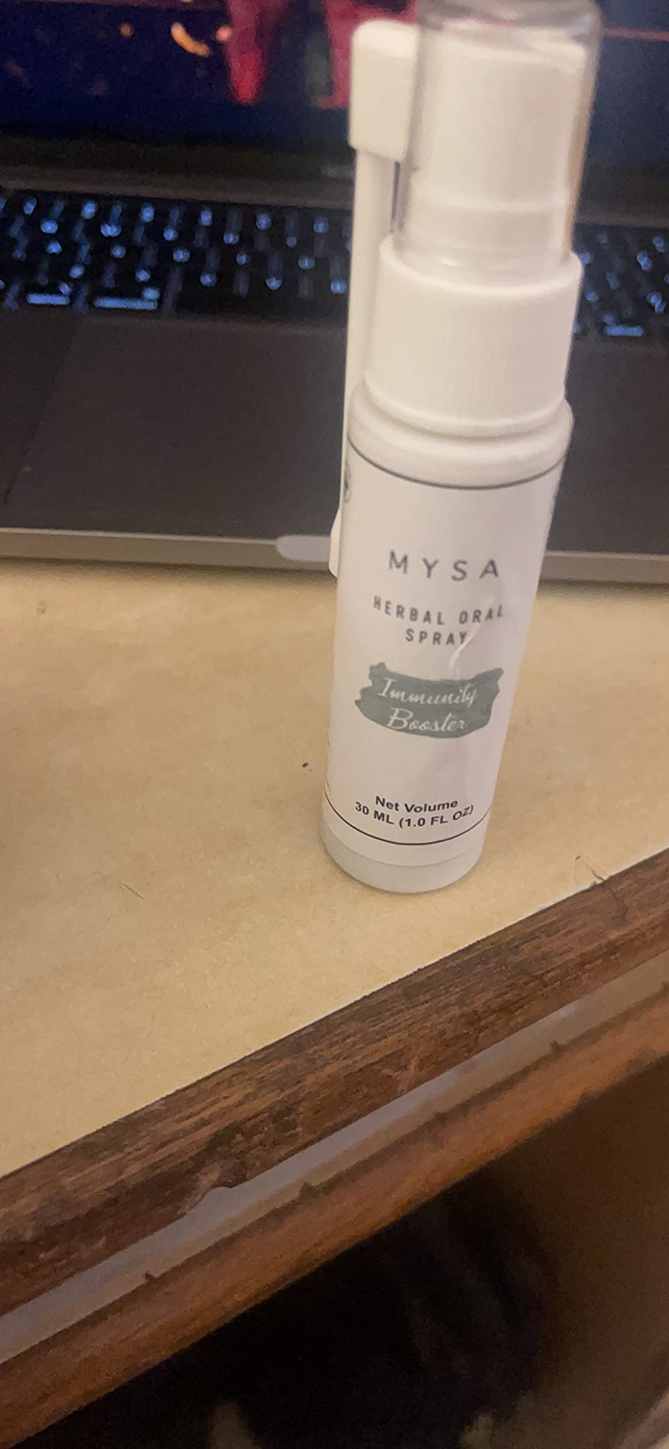 MYSA Oral Throat Care Spray 30 ml, Herbal Mouth Protect Spray For Oral ...