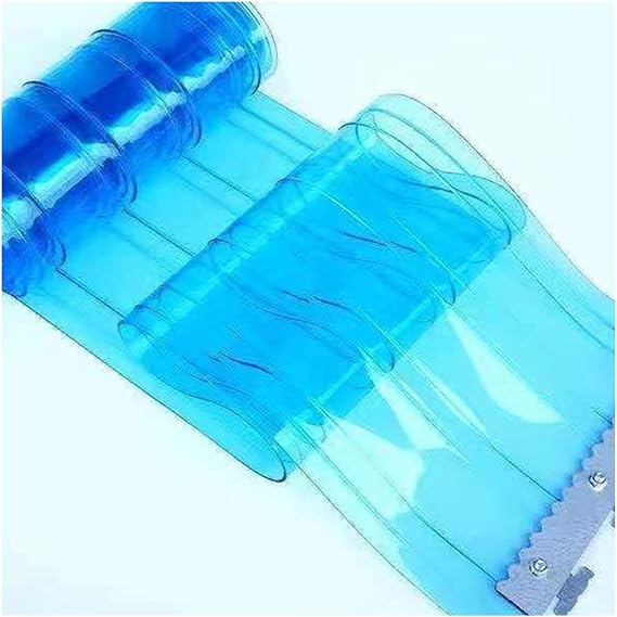 SYFXZZDS Blue Freezer Strip Curtain for Cold Storage Reefer Soft ...