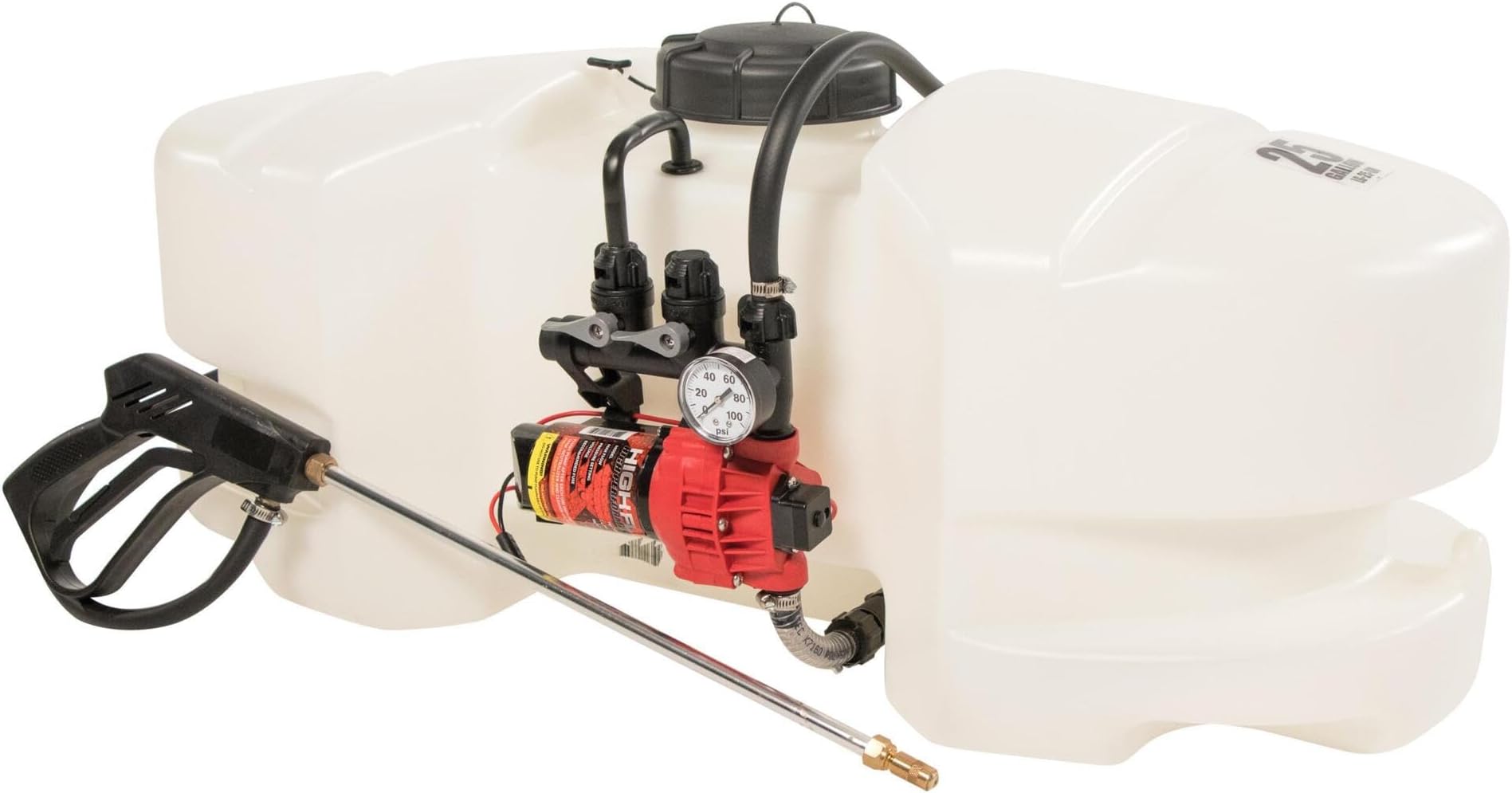Amazon.com : 25 Gallon Spot Sprayer with a 12 Volt, 2.1 GPM Pump and ...