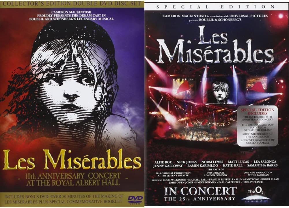 Les Miserables 10th Anniversary Concert At The Royal Albert Hall (2 ...