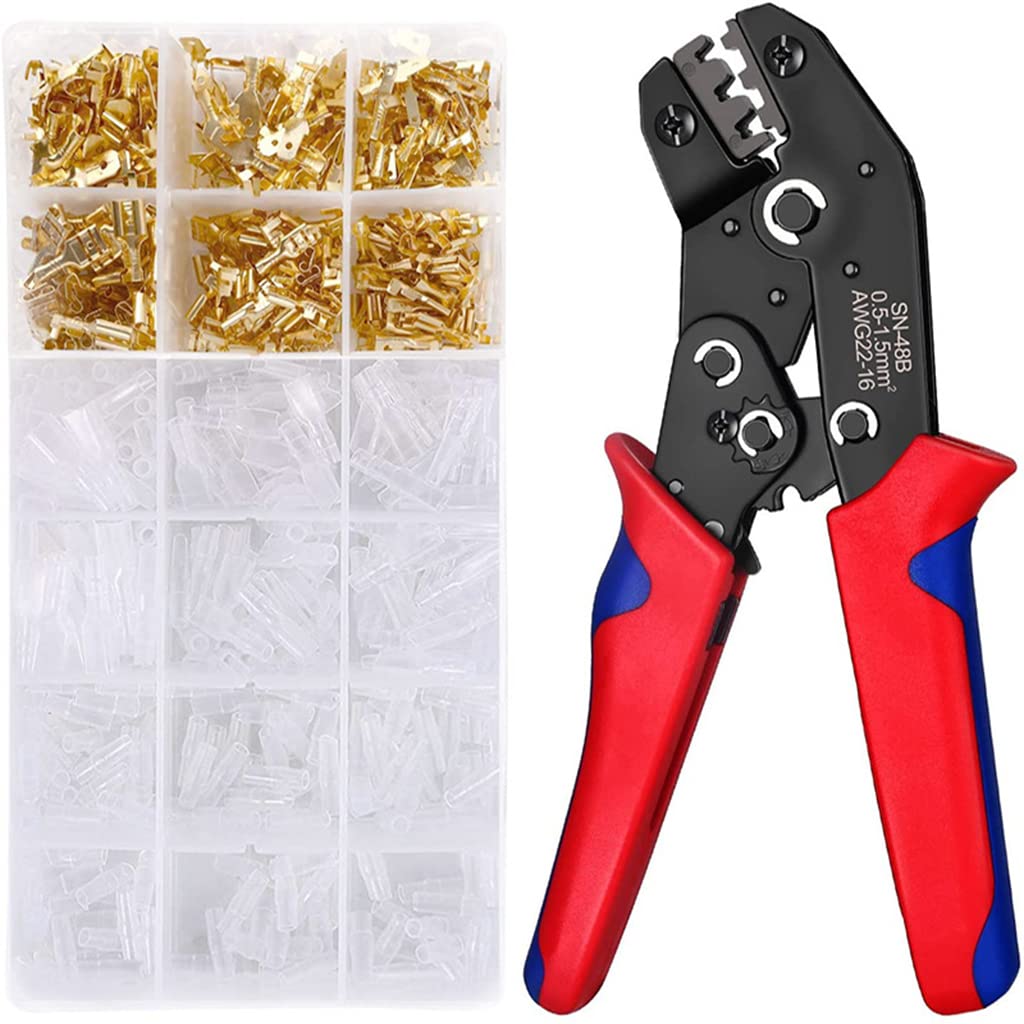 HASTHIP Wire Terminals Crimping Tool Kit