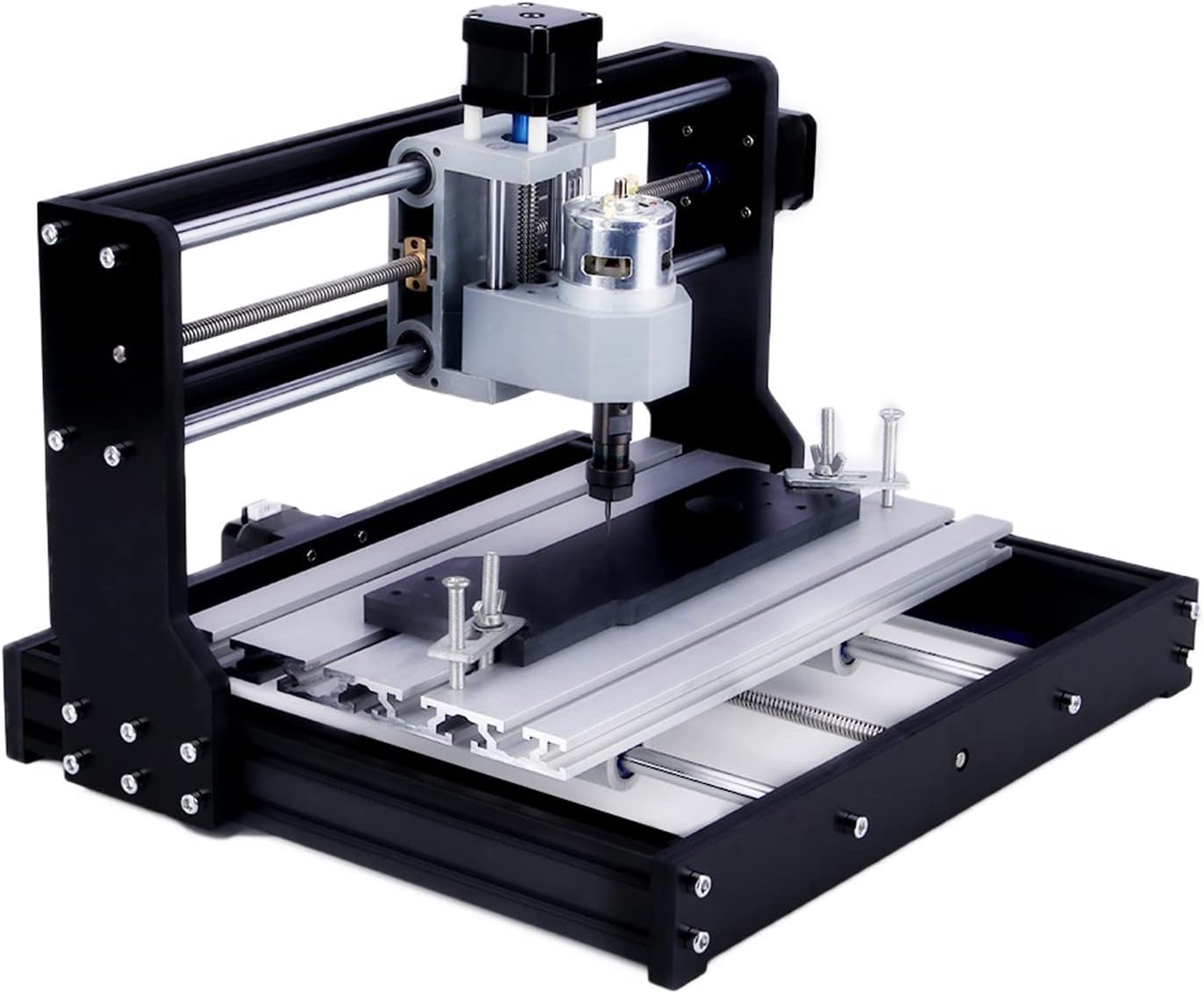 Amazon.com: 2 in 1 CNC 3018 Pro Wood Router Engraver, 10000r/min Wood ...