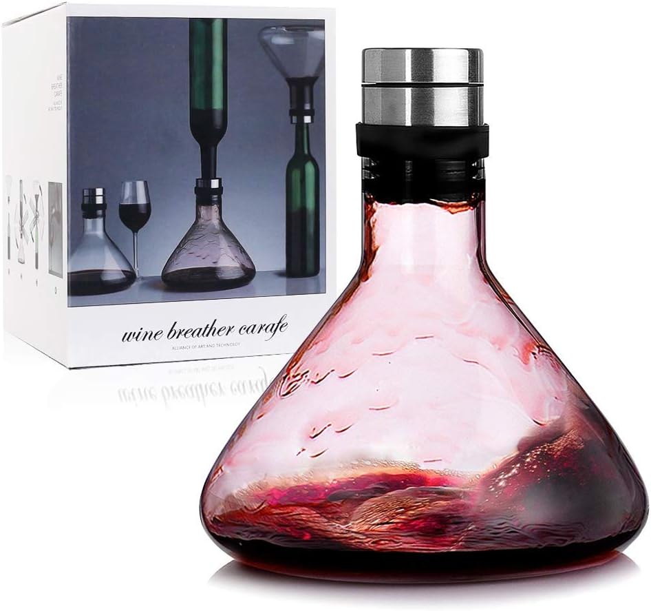 Amazon.com | Wine Enthusiast iSommelier Smart Electric Wine Decanter ...
