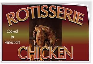 Amazon.com: Wall Stickers Design 12"x8" Decal Stickers Rotisserie ...