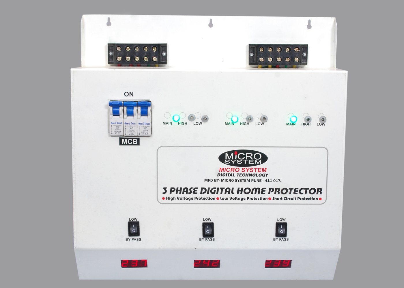 Three Phase 40 Amps with Digital Volt Meter : Amazon.in: Industrial ...