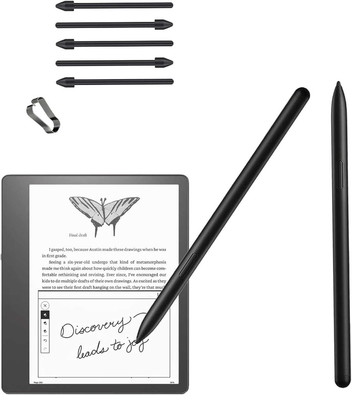 Amazon.com: 2 Pcs Stylus Pen Replacement for Kindle Scribe,4096 ...