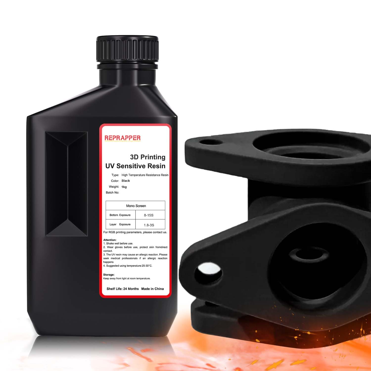 Snapklik.com : High-Temp Resistant 3D Printer Resin - Up To 220C, 3D ...