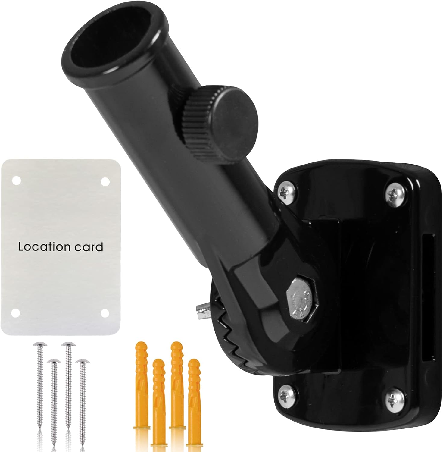 Amazon.com : NQ 2 in 1 Multifunctional Adjustable Flagpole Bracket ...