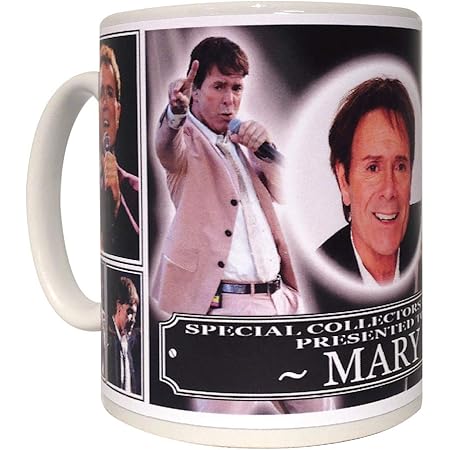 Cliff Richard Personalised Icon Mug Gift : Amazon.co.uk: Home & Kitchen