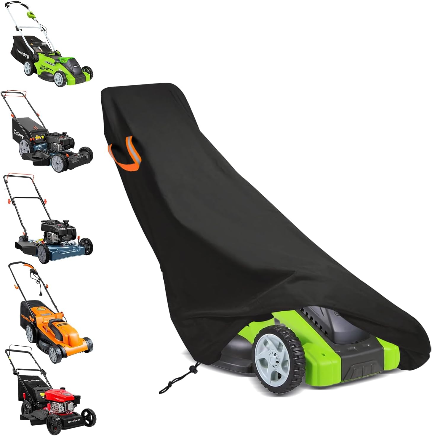 Amazon.com : Push Lawn Mower Cover Waterproof Outdoor,Tear-resistant ...