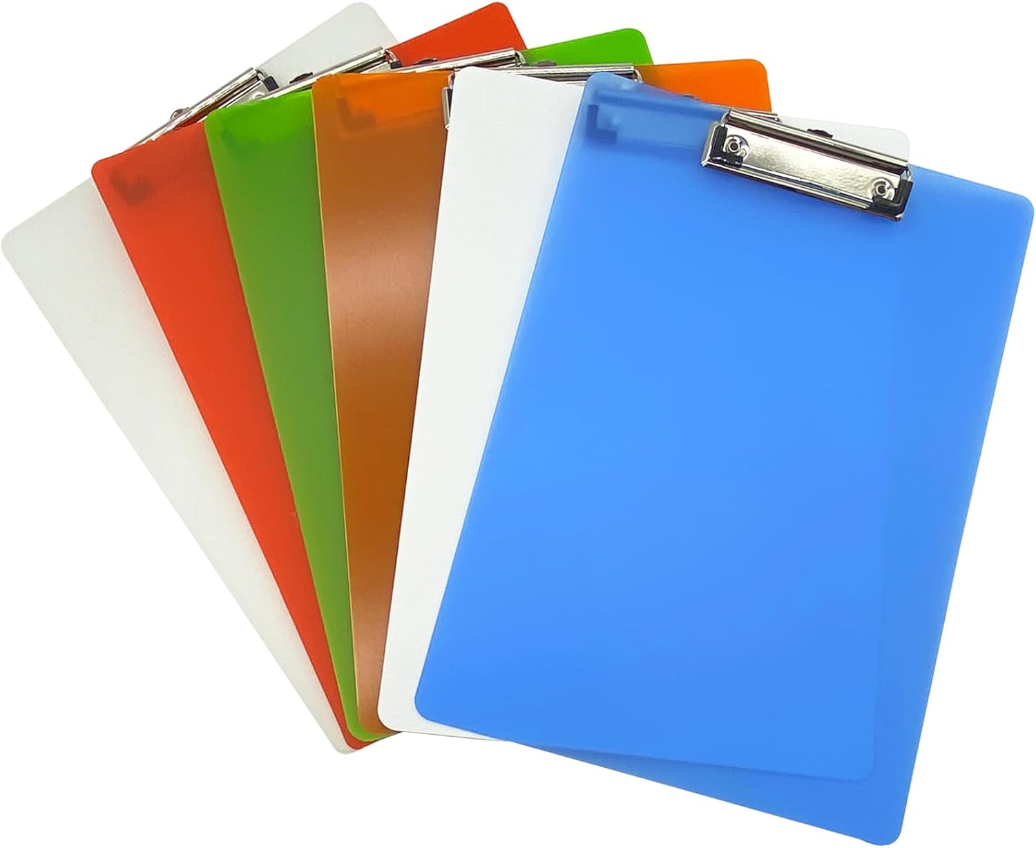 WAIZHIUA 6Pcs A4 Clipboard 6 Colour Heavy Duty Clipboard Clip Boards ... WAIZHIUA 6Pcs A4 Clipboard 6 Colour Heavy Duty Clipboard Clip Boards ...