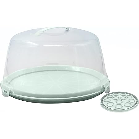 Amazon.com: Top Shelf Element LARGE Cake Carrier, 12 Cupcake Holder, Up ...