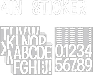 Amazon.com: Letter Stickers 32 Sheets 368 PCS Large Alphabet Sticker 4 ...