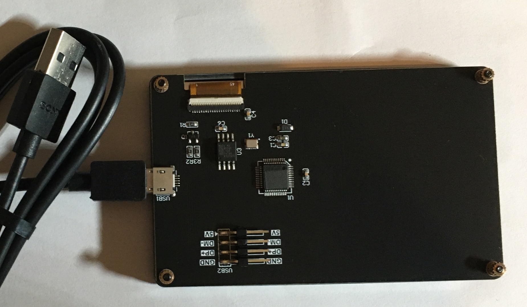 banapoy Mini écran USB IPS de 3,5 Pouces, Moniteur D'affichage D'écran ...