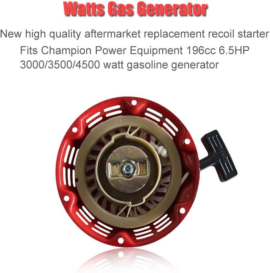 hifrom arrancador de retroceso para Champion equipo de alimentación 300035004000W generador de ...