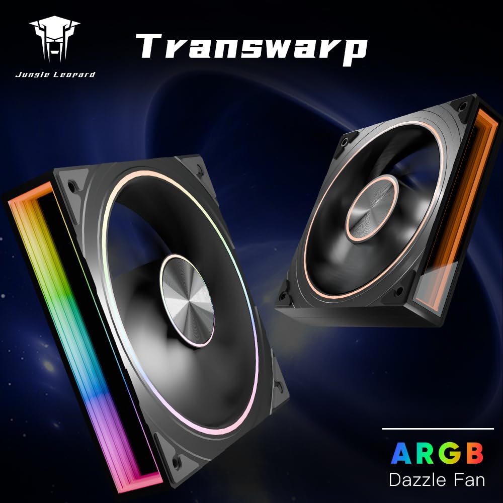 Snapklik.com : Transwarp 120mm RGB Case Fan, Infinity Mirror Daisy ...