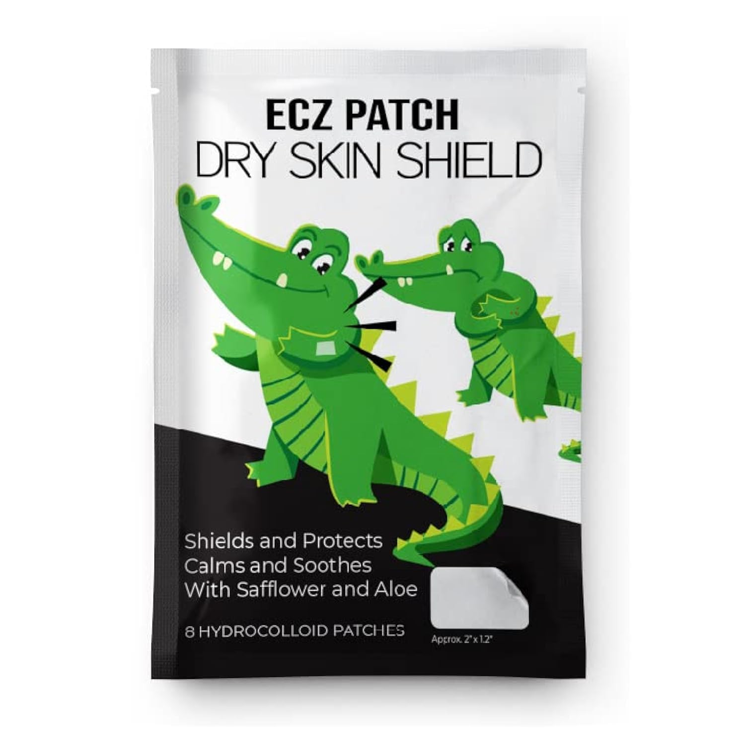 Amazon.com: quitch ECZ Patch for Dry Skin | Alternative to Baby Eczema ...