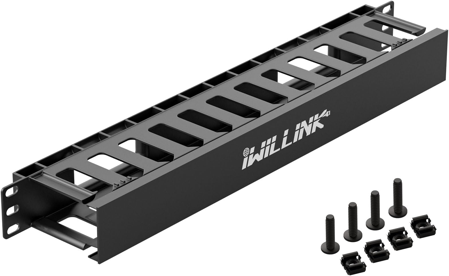Amazon.com: Raising Electronics 1U Horizontal Rack Mount Cable ...