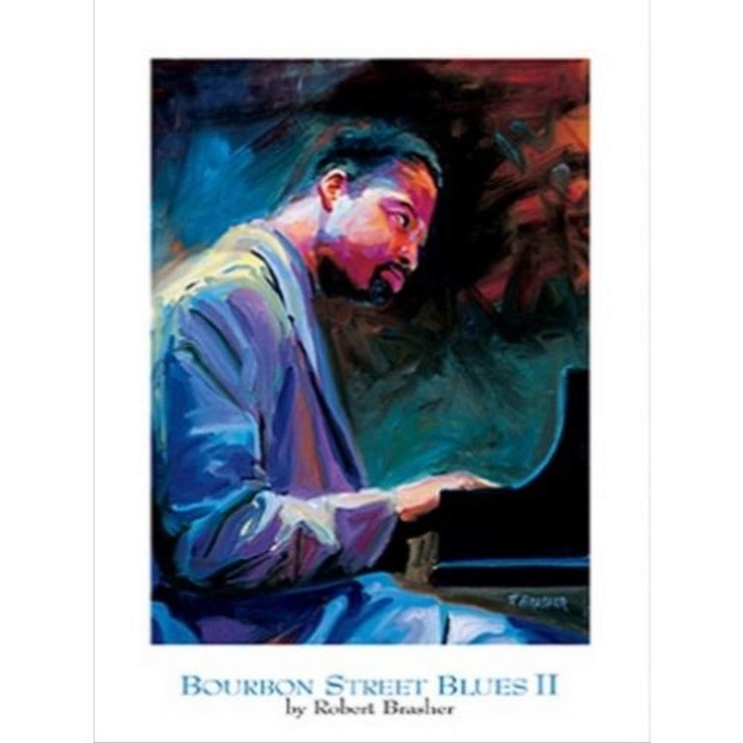 Blues Piano Player Prints