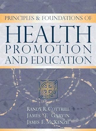 Buy Principles and Foundations of Health Promotion and Education Book ...
