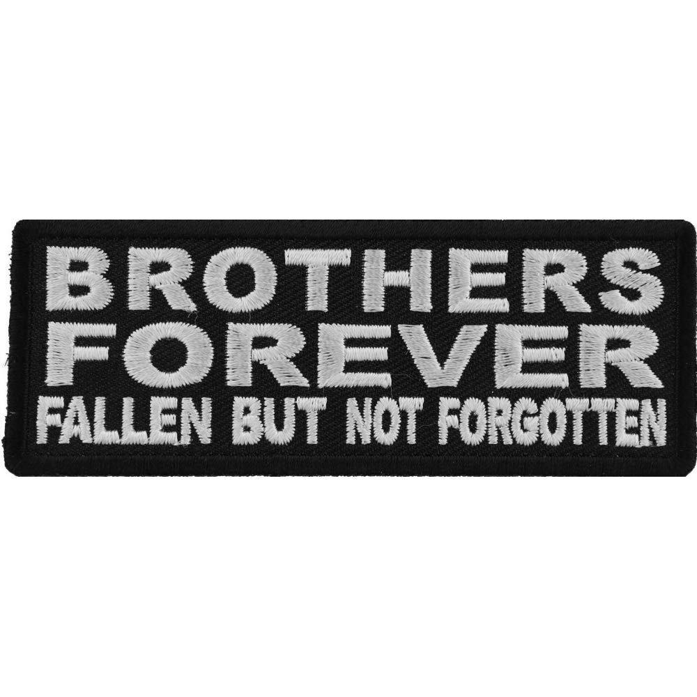 Amazon.com: Brothers Forever Fallen But Not Forgotten Patch, Military ...