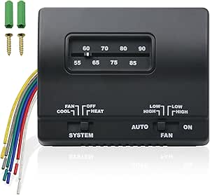 Amazon.com: 7330F3852 RV Thermostat for Coleman Mach RV Thermostat Heat ...