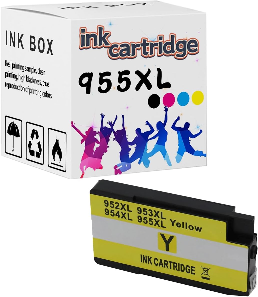Amazon.com: 955XL Ink Cartridges High Yield Compatible Replacement for ...