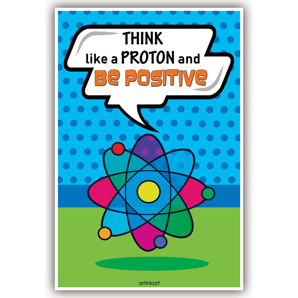 ArtinKart Poster-Proton Poster Motivational Funny Posters Wall Decor ...