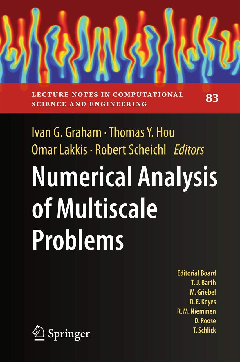 Numerical Analysis Of Multiscale Problems Lecture Notes In Computational Science And
