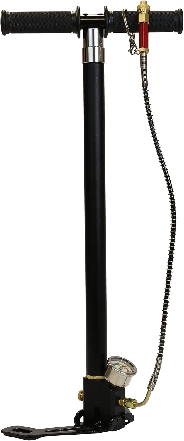 Hatsan TactAir 4 Stage PCP Hand Pump, Black